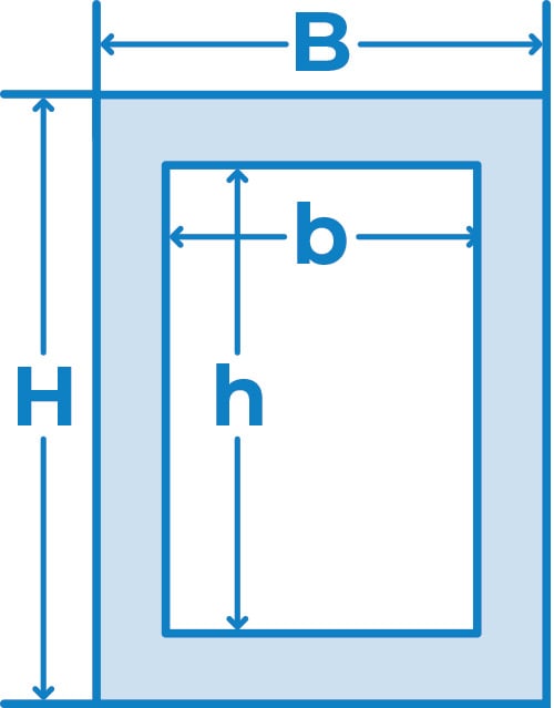 Rectangular Hollow Section - Second Moment of Area Calculator - AWA ...
